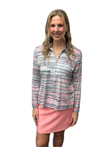 Jamie Sadock Shell Basic Sunsense Long Sleeve Ultralight Sun Shirt-Cho