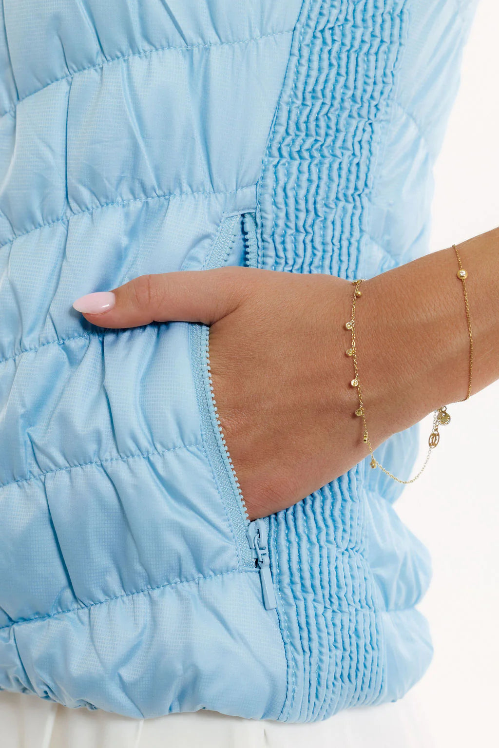 GG Blue-Ocean Breeze Heritage Vest-Shell Blue